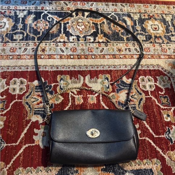 Coach | Bags | Coach Mini Ruby Crossbody Bag Crossgrain Leather Black ...